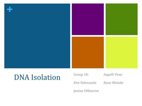 Dna Isolation Pptx