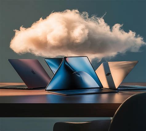 Cloud Systems Technology Premium Ai Generated Image