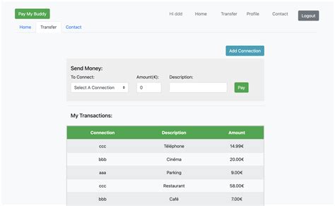 github lime5005 paymybuddy openclassrooms da java project 6