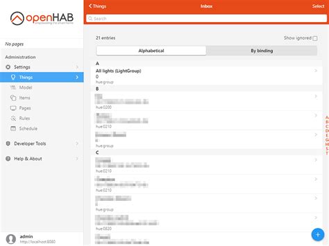 Getting Started With Oh3 Rewriting The Tutorial 3 Adding A Thing Simple Documentation
