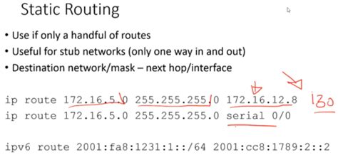 Static Routing And Rip Flashcards Quizlet