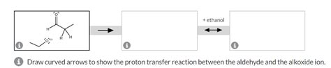 Solved A Proton Transfer Reaction Can Occur When An Aldehyde