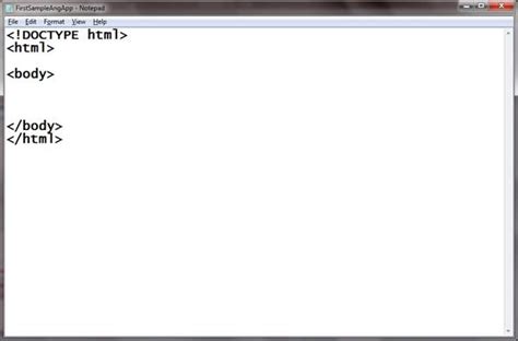 My First Angularjs Application