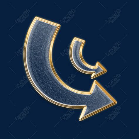 황금 화살표 크리 에이 티브 장식 패턴 Png 일러스트 무료 다운로드 Lovepik