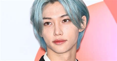 스트레이키즈 필릭스 민트머리도 소화하는 얼굴[엑s Hd포토]