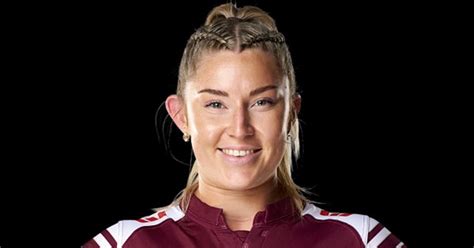 Official Ampol Womens State Of Origin Profile Of Makenzie Weale For Queensland Maroons