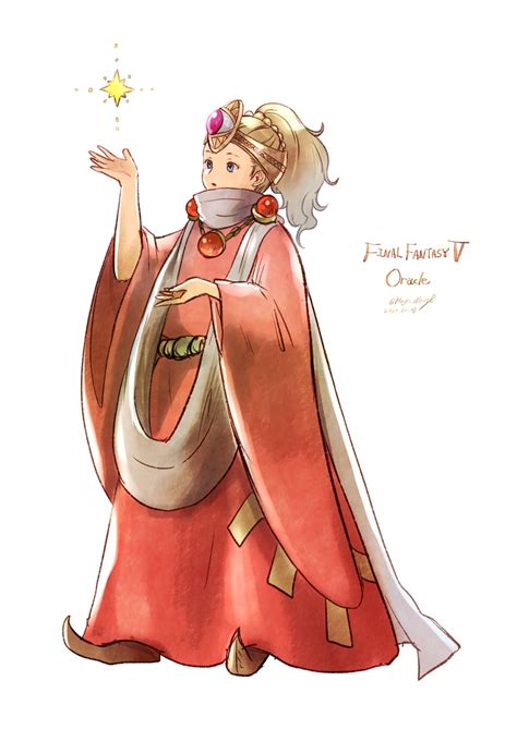 Krile Mayer Baldesion And Oracle Final Fantasy And 1 More Drawn By