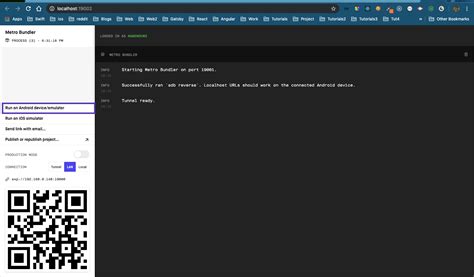 Android Emulator React Native Mac Vicamajor