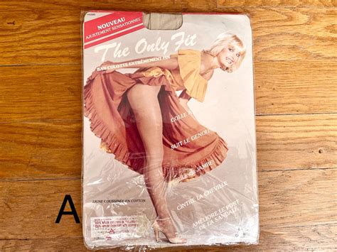 1970s Nos Pantyhose Retro Hosiery Stockings Sears Cling Alon Your