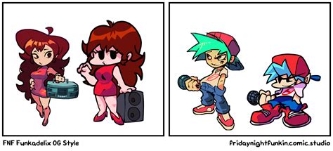 Fnf Funkadelix Og Style Comic Studio