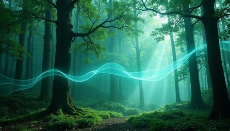 Free Quantum Forest Matrix Photo Forest Quantum Holograph
