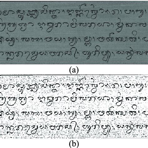 Data Generation Result A Grayscale And B Adaptive Gaussian