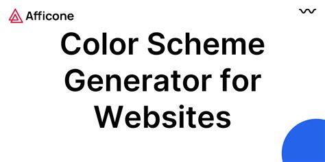 Color Scheme Generator For Websites