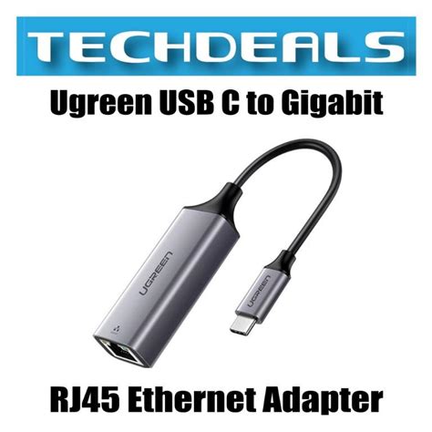 UGREEN USB C TO ETHERNET GIGABIT ADAPTER Computers Tech Parts