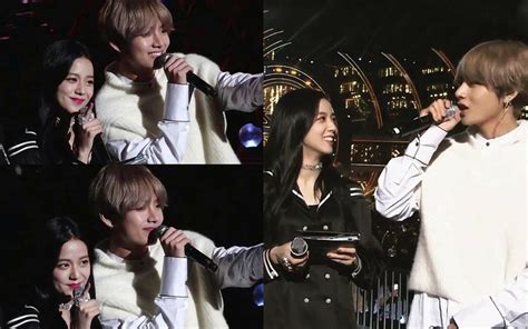 K Netizens Talk About How Close Bts V And Blackpink S Jisoo Have