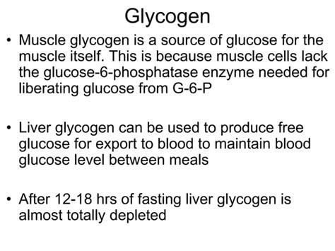 Glycogen Metabolism 1ppt