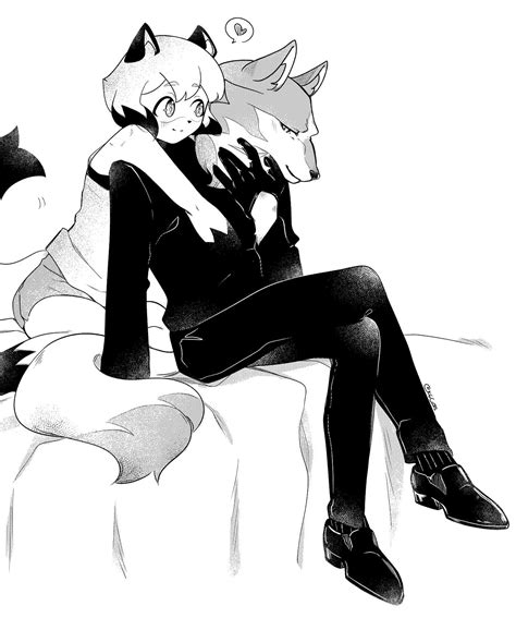 Attempt At A Daily Michiru Day 1274 ~ Hug [by Nemeko] R Kagemorimichiru