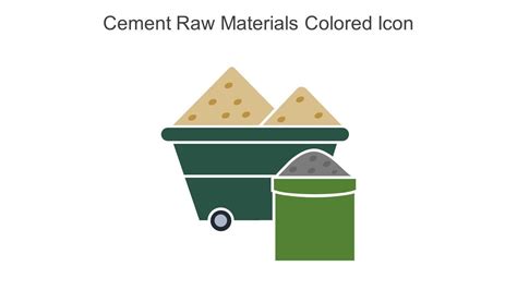 Cement Raw Materials Colored Icon In Powerpoint Pptx Png And Editable Eps Format PPT PowerPoint