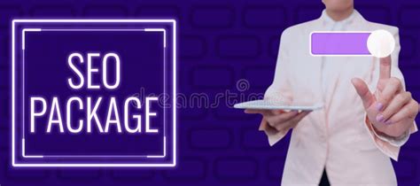 Conceptual Caption Seo Package Concept Meaning Practice Of Search