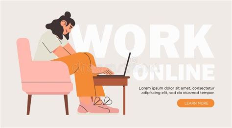 Woman Programmer Fixing Bug Girl Working With Code Stock Vector Illustration Of Flat Page