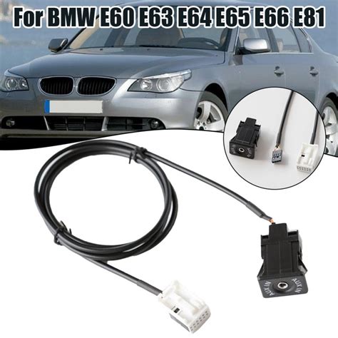 Materials For Long Lasting Aux Adapter Cable For Bmw E60 E63 E64 E65