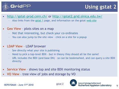 PPT Using Gstat 2 To Check Your Published Information PowerPoint Presentation ID 3812361