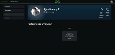 Gfgweeklycontest Geeksforgeeks Codingjourney Problemsolving Ajay