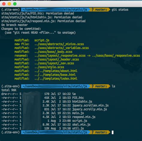 Git Status Gives Permission Denied With Some Files Stack Overflow