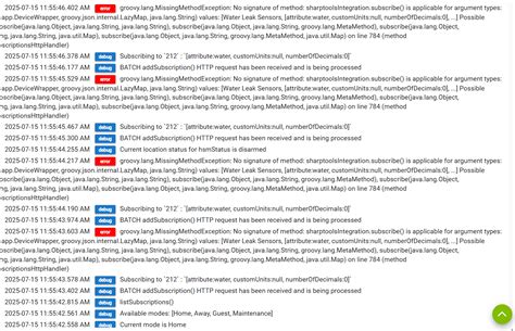 Sharptools App Errors Apps Hubitat