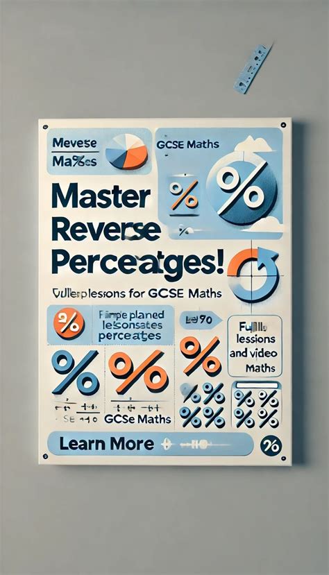 Calculating A Reverse Percentage For Gcse Igcse Mathematics Mr Gcse Math