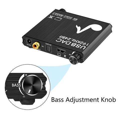 Digital To Analog Converter USB Sound Card Digital Vicedeal