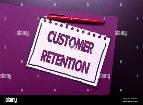 Text Showing Inspiration Customer Retention Business Concept Actions Or Activities Companies