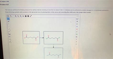 solved chapter 8 hw problem 8 87 how could you synthesize