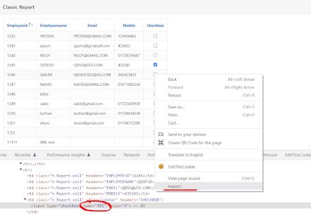 Qaium S It Demonstration Check Any One Checkbox In Oracle Apex