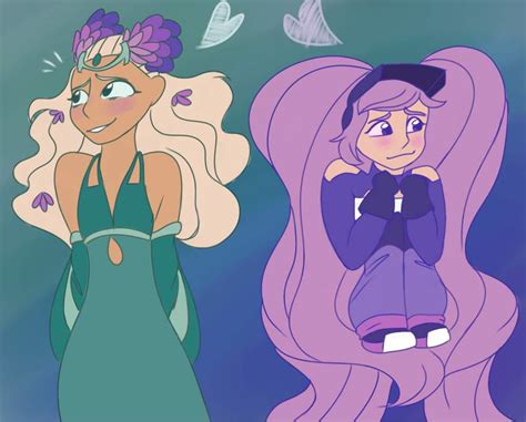 Two Shy Cuties Just Enjoying Being Near Eachother~ Credit To Pink