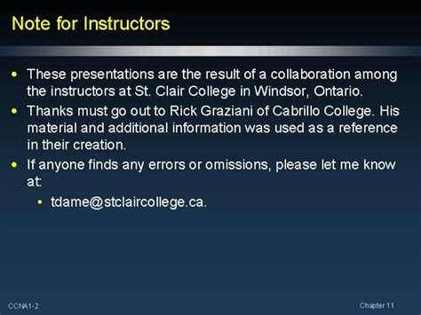 Chapter 11 Configuring And Testing Your Network Ccna
