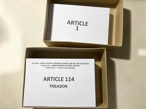 Revised Penal Code Flashcards Hobbies And Toys Books And Magazines