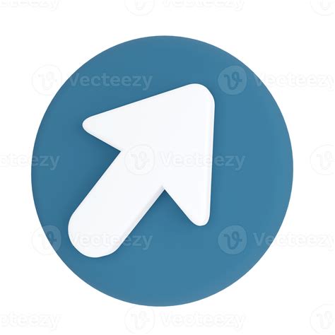Mouse Pointer Cursor 3d Rendering 17785487 Png