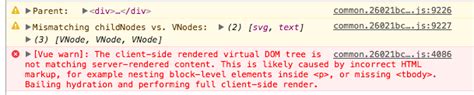 Ssr Vnode Mismatch · Issue 974 · Vuejsvue Loader · Github