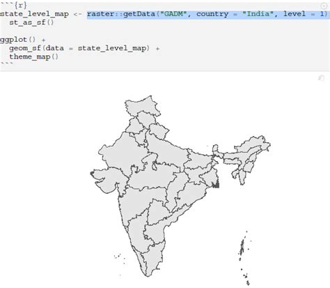 From Where To Get The Official Indian Governmental Map Of India In R