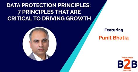 Data Protection Principles 7 Principles To Drive Growth