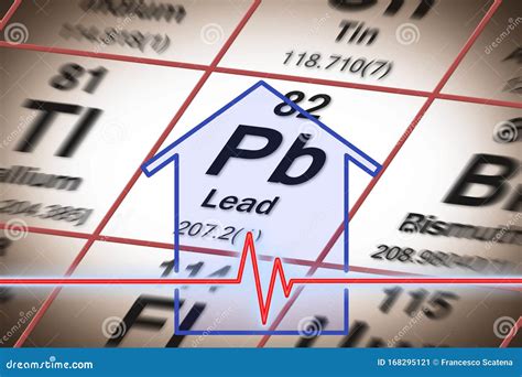Exposures To Lead In You Home Concept Image With A Lead Chemical