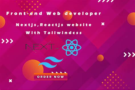 build next js react js website with tailwind css by webdeveloper g fiverr