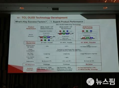 韓·中 Oled 승패 쥔 잉크젯프린팅 누가 먼저