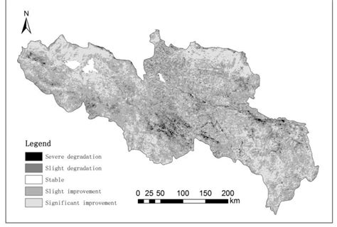 Anpp Spatial Distribution 33 Trend Analysis Of The Annual Average Anpp
