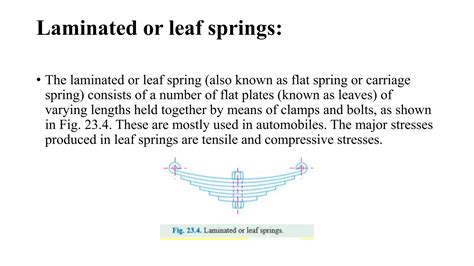 spring types working and advantages and disadvantages pptx