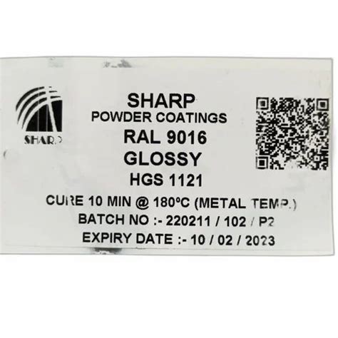 Ral 9016 Glossy Powder Coating Powder White At ₹ 305kg In Faridabad