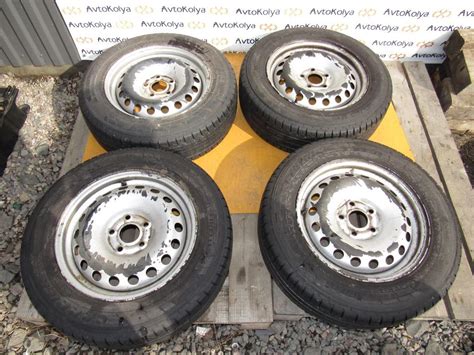 Диск колесний металевий з шиною 195/65 R15 Renault Kangoo (Комплект)