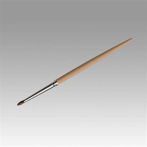Artist Brush 3d Model 6 3ds Blend Dae Fbx Obj Free3d