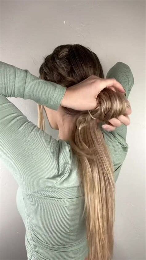 A Simple Braided Bun Tutorial Upstyle